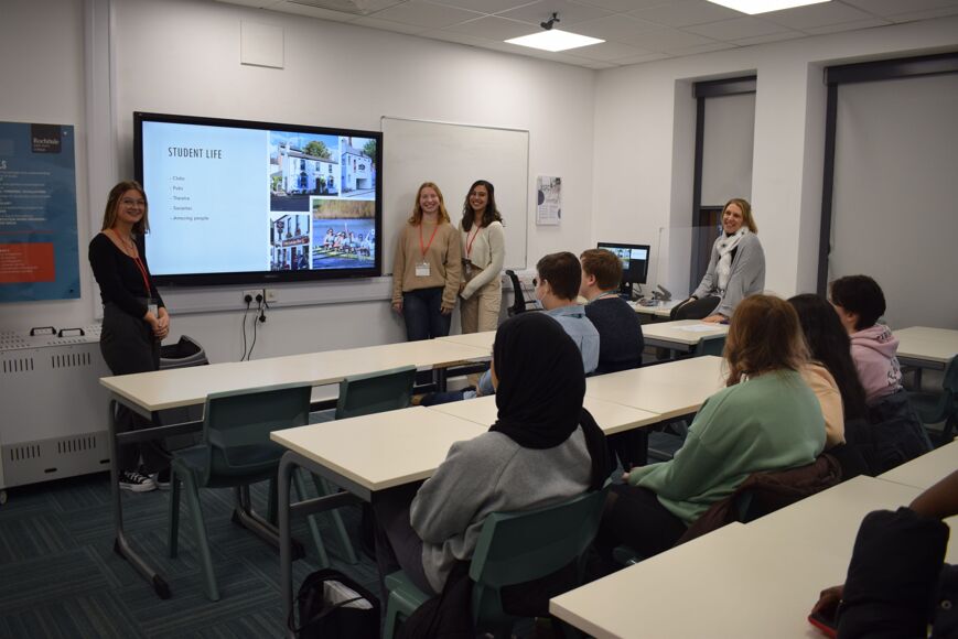 RSFC Welcomes Back MFL Alumni - News - Rochdale Sixth Form College